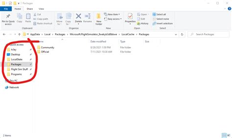 helping to find and recall the community folder easily general