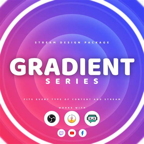 Gradient Twitch Panels 1 Shop For Streamers Own3d
