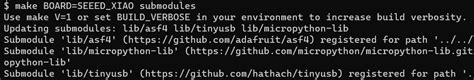 Micropython的午睡76 Samd21版micropython、wsl2でビルド デバイスビジネス開拓団