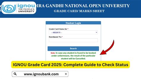 Ignou Project Submission Status 2025 How To Check And Track Your