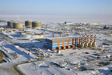 Yamal Lng Arctic Liquefaction Lng Icebreaker Tanker Russia