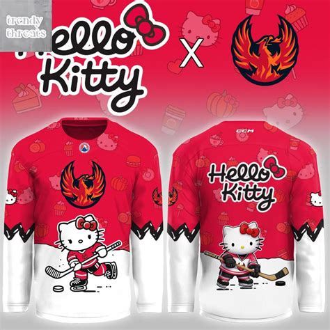 Coachella Valley Firebirds X Hello Kitty Night 2026 Jersey Trendythreats