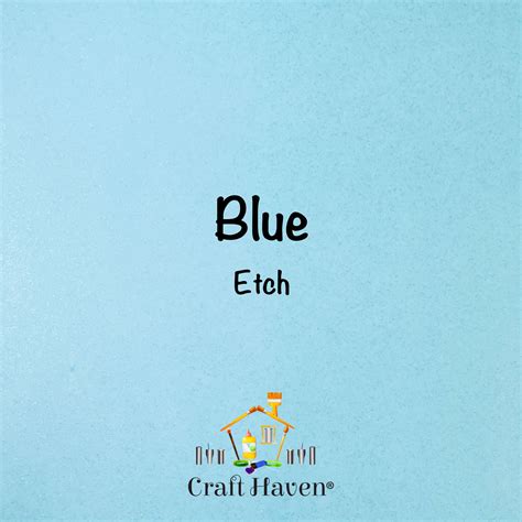 Etch Vinyl Sheet Craft Haven