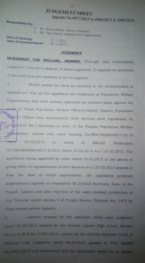 Regularization Contract Employees Punjab From Date Of Initial