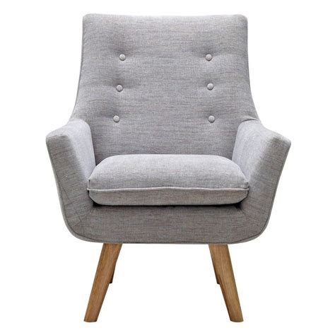 Light Grey Como Armchair Temple And Webster