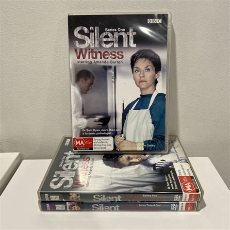 Silent Witness Series 1 2 3 4 Dvd Crime Mystery Drama Amanda Burton