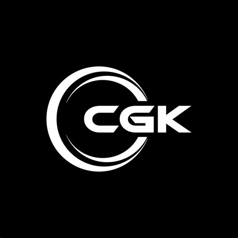 Cgk Letter Logo Design In Illustration Vector Logo Calligraphy Designs For Logo Poster