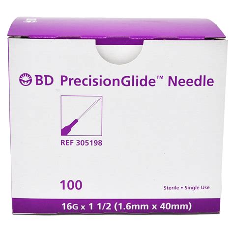Bd Needle 16g X 15 100box Spectrumxray