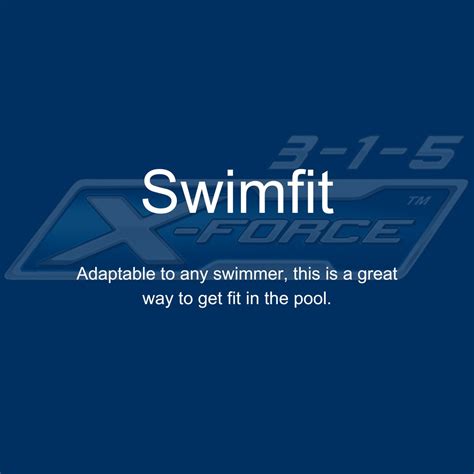 Swimfit Fitness Classes 3 1 5 Health Club