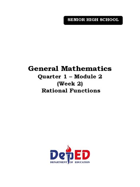gen math q1 wk 2 module 2 rational functions pdf numbers function