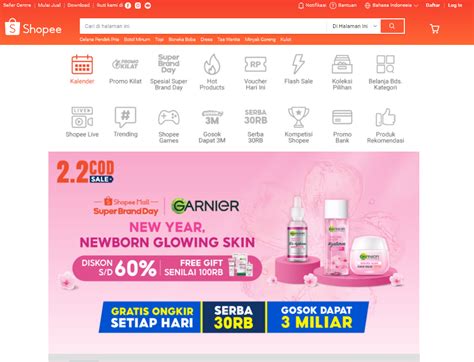 3 Tips Buat Banner Online Shop Shopee Dan Contohnya Ginee