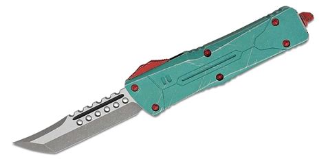 Microtech Combat Troodon Hellhound Bounty Hunter Green Aluminum Premium Steel 3 80″ 912 Gun