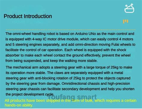 4wd Robot Car Chassis With Omni Wheel Support Obstacle Avoidance Rc Ca