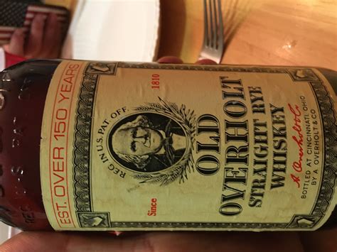 Overholt Rye Collectors Weekly