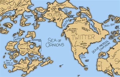 Saturday Cute Xkcd Map Of The Internet