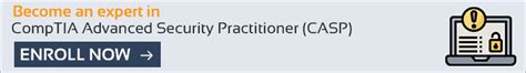 The Goal Of The Casp Certification Infosectrain