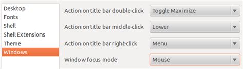 Unity How Do I Set Focus Follows Mouse Ask Ubuntu