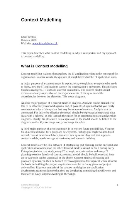 Doc Contextdoc Dokumentips