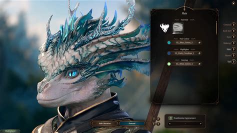 Dragonborn Extra Tabs Horns And Hair At Baldurs Gate 3 Nexus Mods