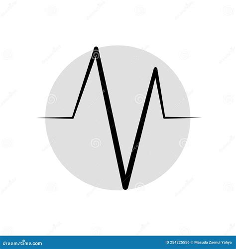 Illustration Vector Graphic Of Heart Pulse Icon Stock Vector Illustration Of Emergency Rhythm