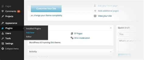 how to install your divi builder wordpress plugin elegant themes