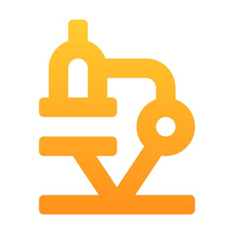 Microscope Generic Gradient Icon
