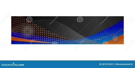 Abstract Dynamic Wavy Header Or Banner Design Template Stock Vector Illustration Of Banner