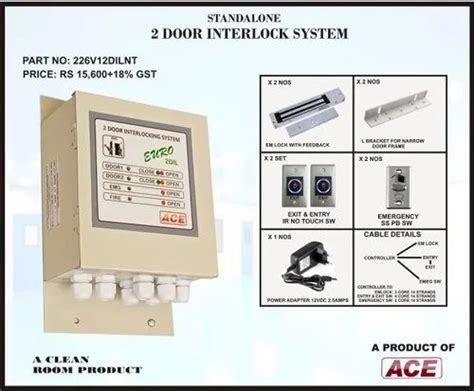 Door Interlock System Clean Room 2 Door Interlocking System