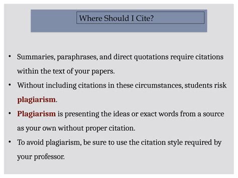 MLA Workshop 061X In Text Citations Pptx
