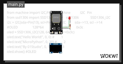 MicroPython Blink ESP32 Copy 2 Wokwi ESP32 STM32 Arduino Simulator