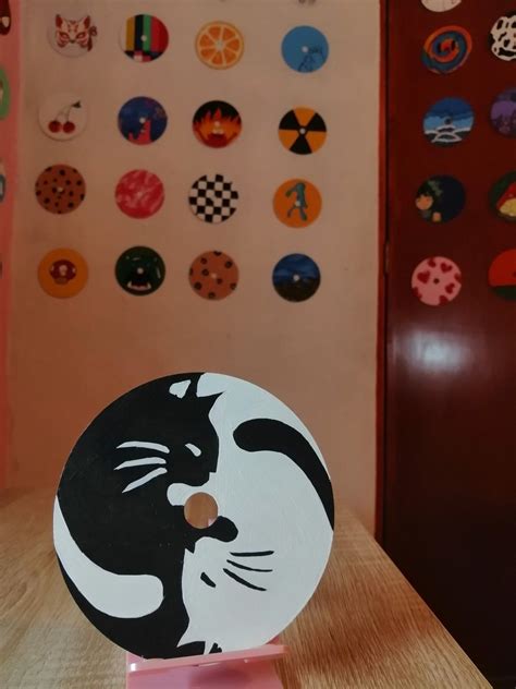 Decorated Painted Cd