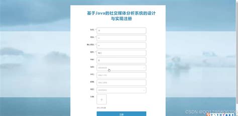 基于springbootvue的社交媒体分析系统的设计与实现源码lw部署文档讲解等 Csdn博客