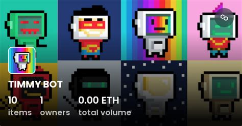 Timmy Bot Collection Opensea