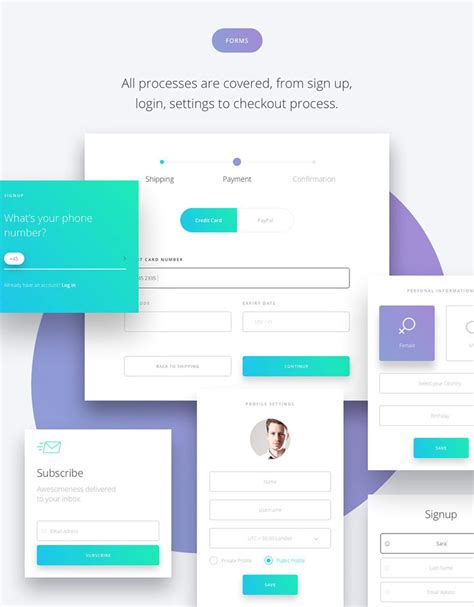 data dashboard ui kit