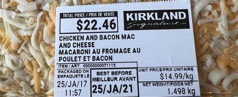 Costco Kirkland Signature Chicken And Bacon Mac And Cheese Review