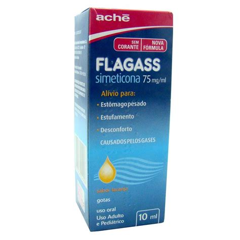Flagass 75mg Gotas 10ml Preço E Para Que Serve