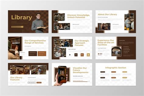 Library Powerpoint Template Incl Library And Reading Envato