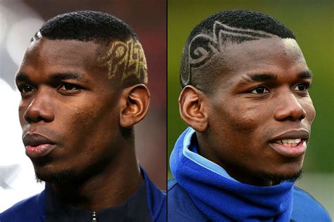 Paul Pogba Hair Manchester United France Stars Many Styles Sports