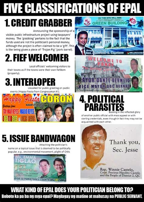 The Five Classifications Of Epal