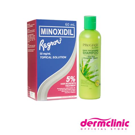 Minoxidil Regroe 60ml And Pregroe Shampoo Lazada Ph