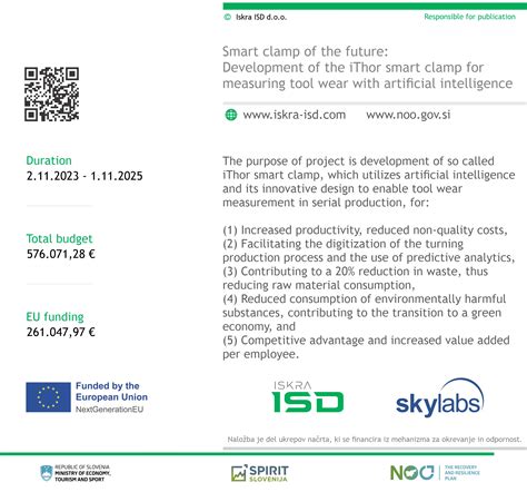 Smart Clamp Of The Future Development Of The Ithor Smart Clamp For Tool Wear Measurement With