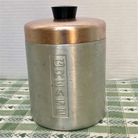 Antique Bacon Grease Container At Pearlie Ruiz Blog