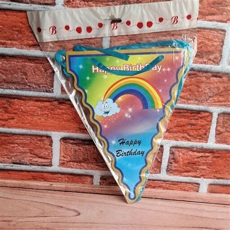 خرید و قیمت تم تولد بچگانه رنگین کمان ریسه تولد رنگین کمان کارتونی، تم