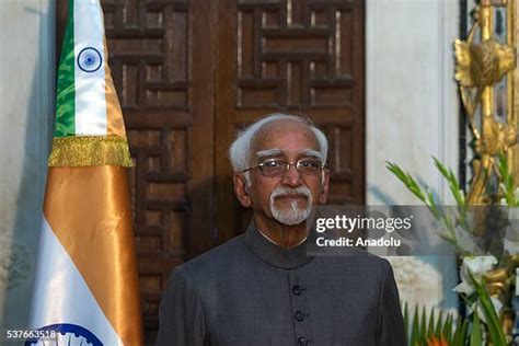 Vice President Of India Mohammad Hamid Ansari Photos And Premium High