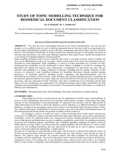 fillable online web document classification using topic modeling based