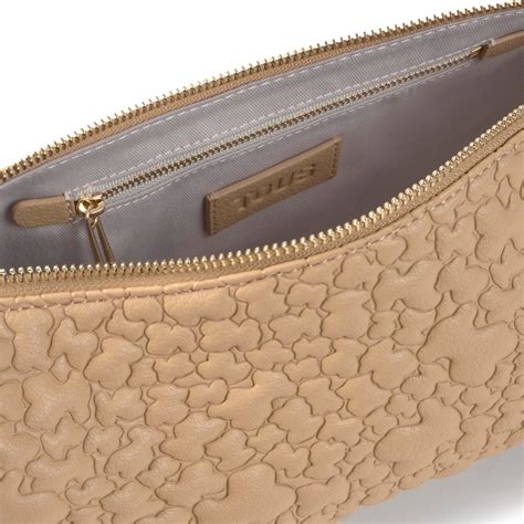 Sand Colored Crossbody Bag Tous Puffy Bear Tous