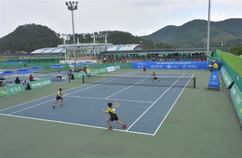 순창군 주니어 테니스선수권대회 개최로 미래 스포츠 중심 도시로‘도약