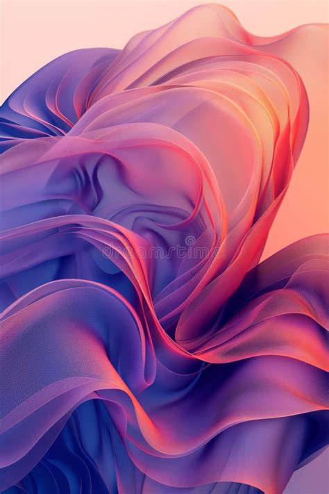 Chic Abstract Geometric Lines On Gradient Background For Branding Stock