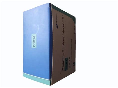 Protamine Sulphate Injection Box Of 5x5x5 Ml At ₹ 160 Vial In Nagpur