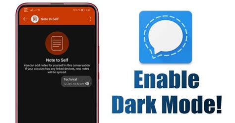 How To Enable Dark Mode In Signal Private Messenger